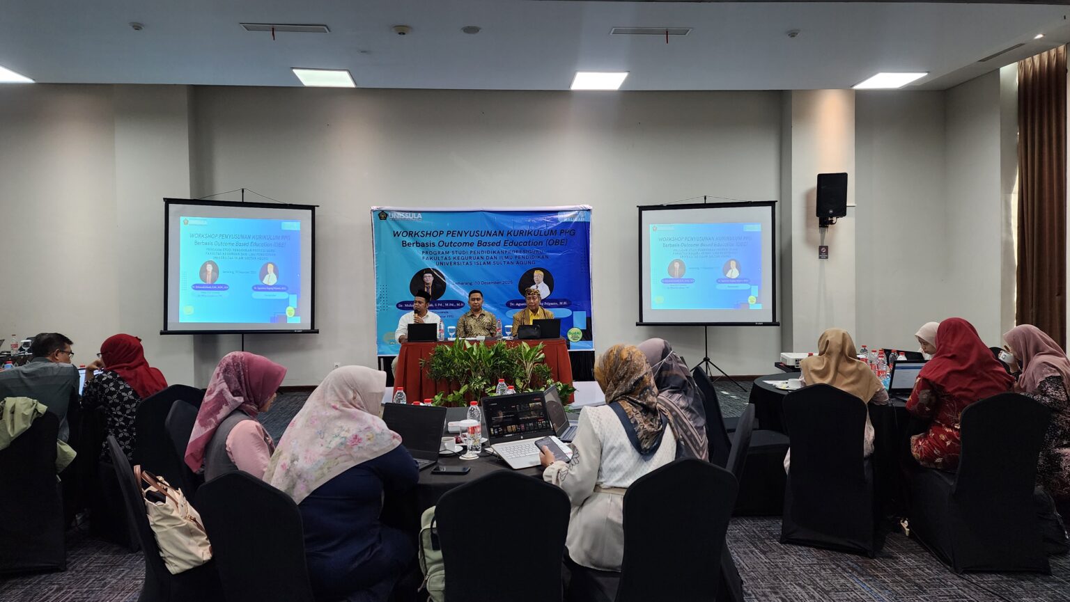 Perkuat Mutu Lulusan Guru, Unissula Gelar Workshop Kurikulum PPG ...